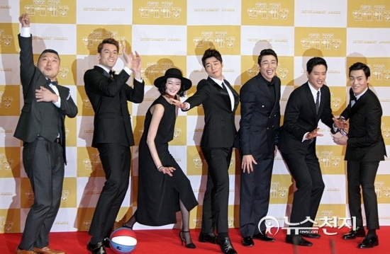 [포토] KBS 연예대상, 강호동 사단 ‘우리동네 예체능’ - 이경규 사단 ‘풀하우스’