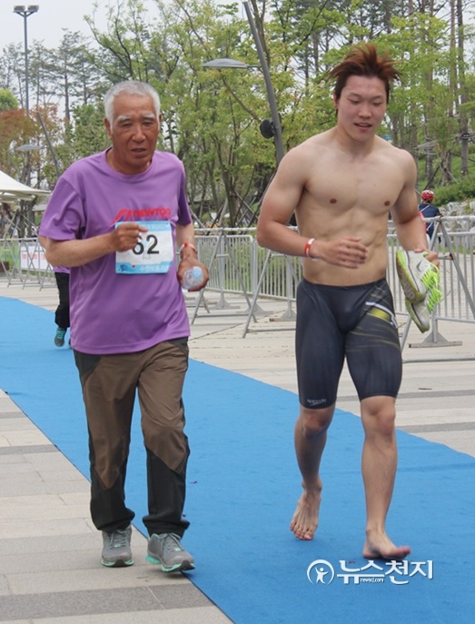 수원보훈지청 나라사랑 철인3종 경기대회 성료