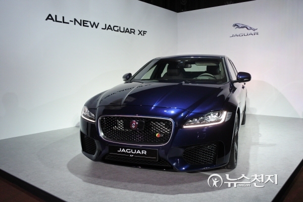 [현장] 재규어·랜드로버 '올 뉴 XF', BMW·벤츠에 도전장