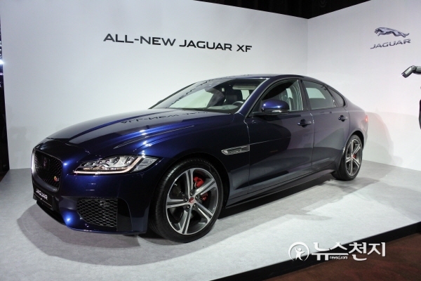 [현장] 재규어·랜드로버 '올 뉴 XF', BMW·벤츠에 도전장