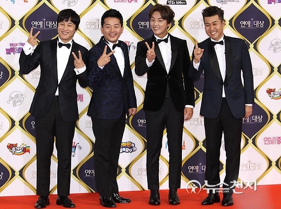 [포토] 2016 KBS 연예대상 ‘1박2일이 왔어요~’