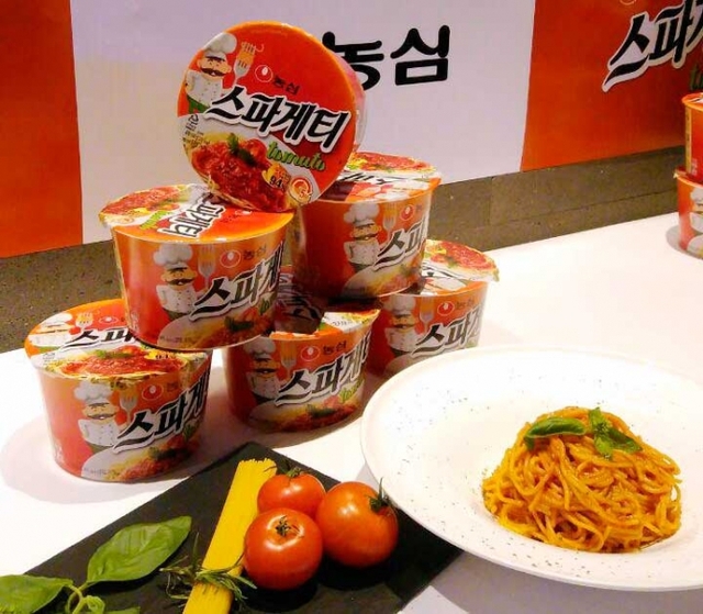 농심 ‘스파게티 토마토’ 출시… “단기 매출 200억원 목표”