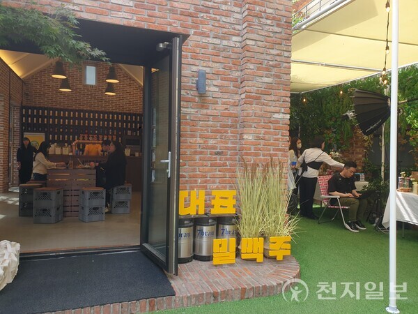 [현장] 세븐브로이 ‘대표밀맥주’ 알린다… ‘숲속양조장’ 팝업 오픈