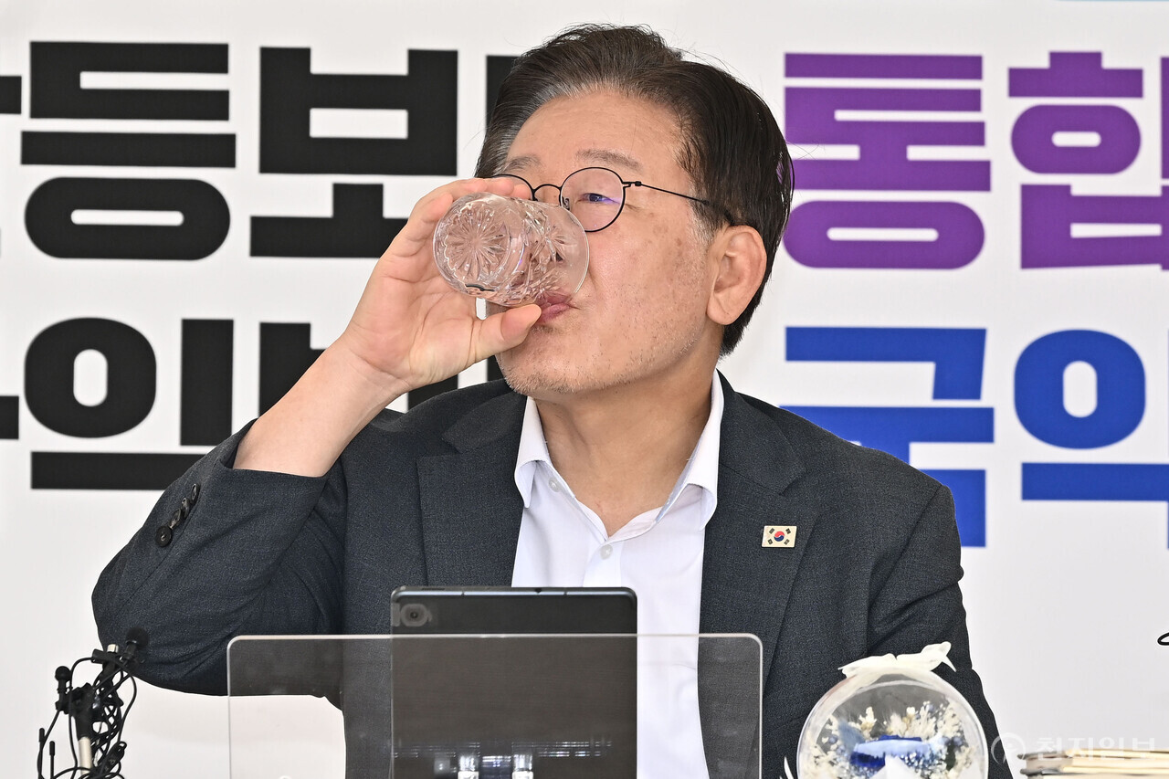 이재명 신경전 끝내고 9일 수원지검 출석… 단식 출구전략 될까