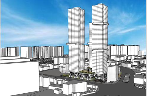 서울 왕십리 역세권 55층 주거·상업·문화·교육 시설 입체복합도시 구축