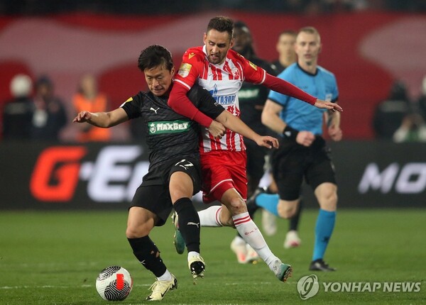 ‘선발 출장 황인범’ 즈베즈다, 라이벌 파르티잔 2-0 제압