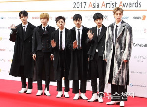 [포토] ‘2017 AAA’ JBJ ‘카리스마 발산’