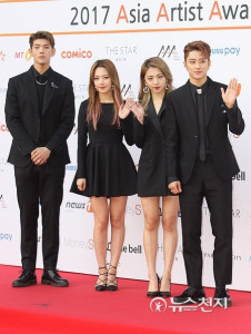 [포토] ‘2017 AAA’ 카드(KARD) ‘세계에서 인정받는 그룹’